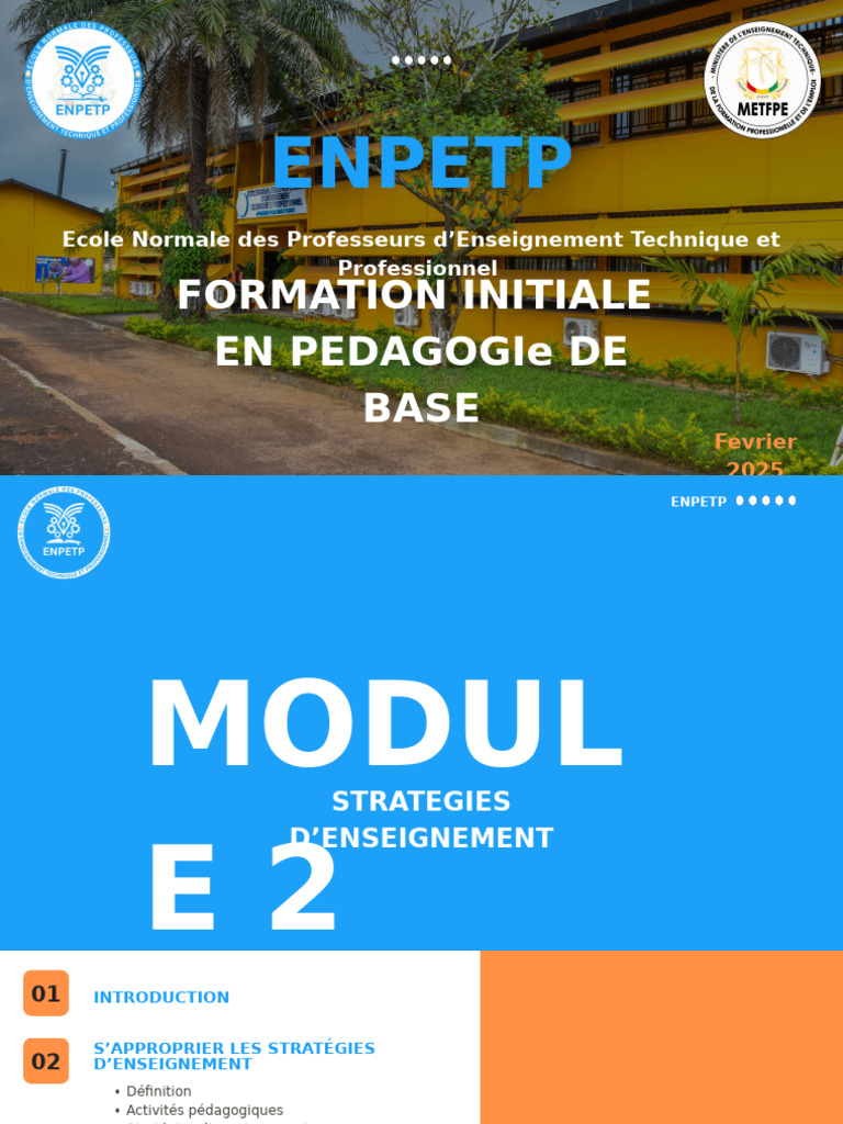 M2 Formation Initiale en Pedagogie de Base | PDF | Pédagogie | Apprentissage
