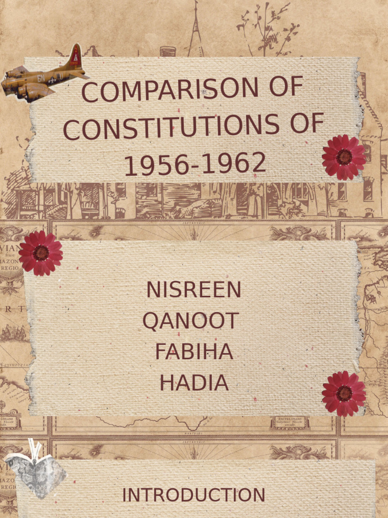 Constitution of 1956 and 1962 | PDF | Constitution | Government
