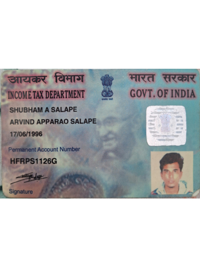 Pan Card | PDF