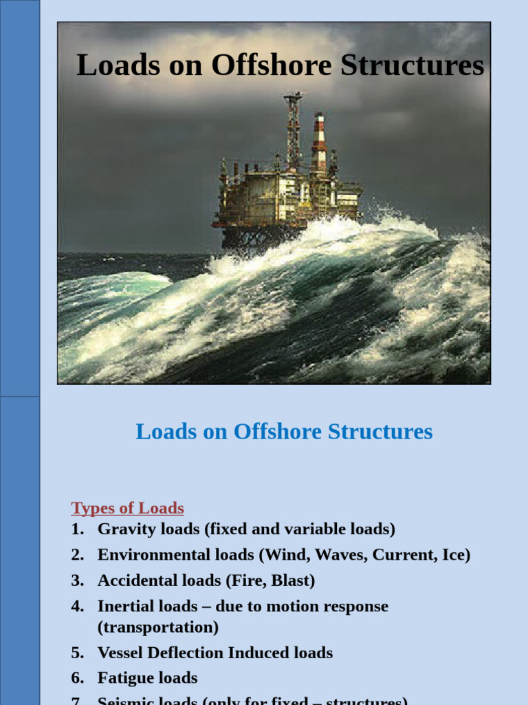 Loads On Offshore Structures | PDF | Structural Load | Wound