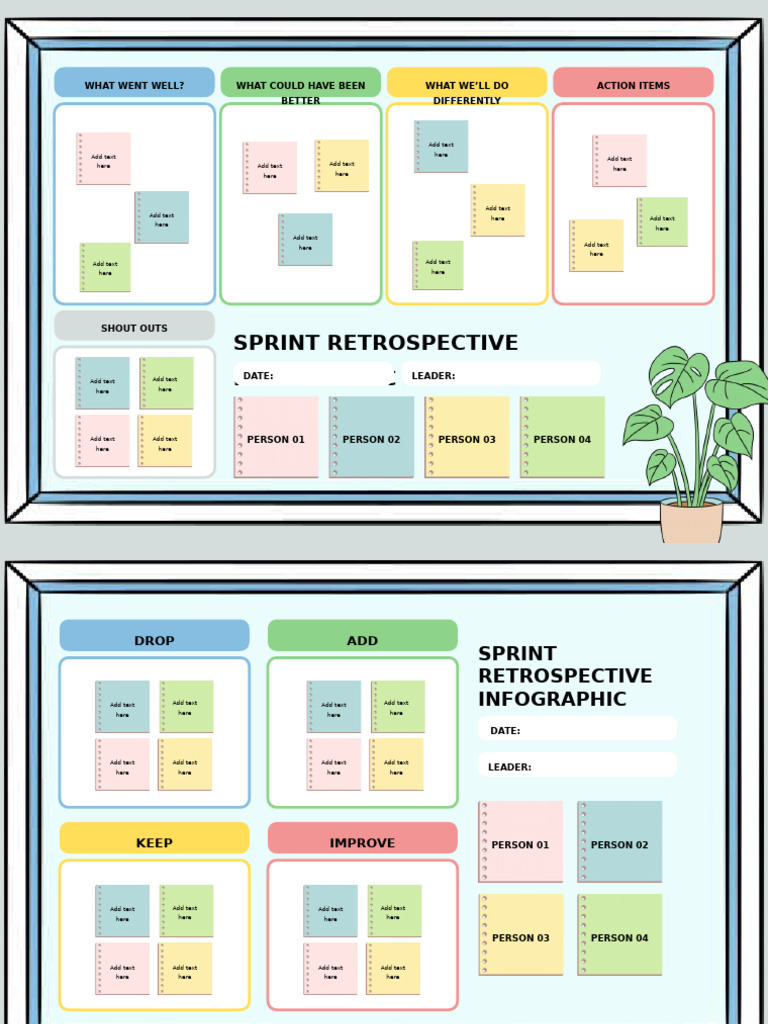 Sprint Retrospective Infographic | PDF