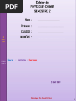 Programme Physique-Chimie 2 Bac PC 2025 | PDF