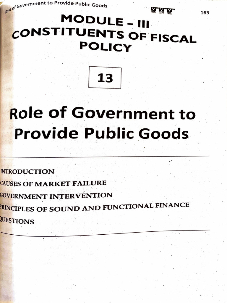 Fiscal Policy, Union Budget | PDF