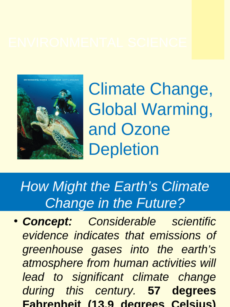 Chapter 16 Climate Change & Global Warming | PDF | Climate Change ...