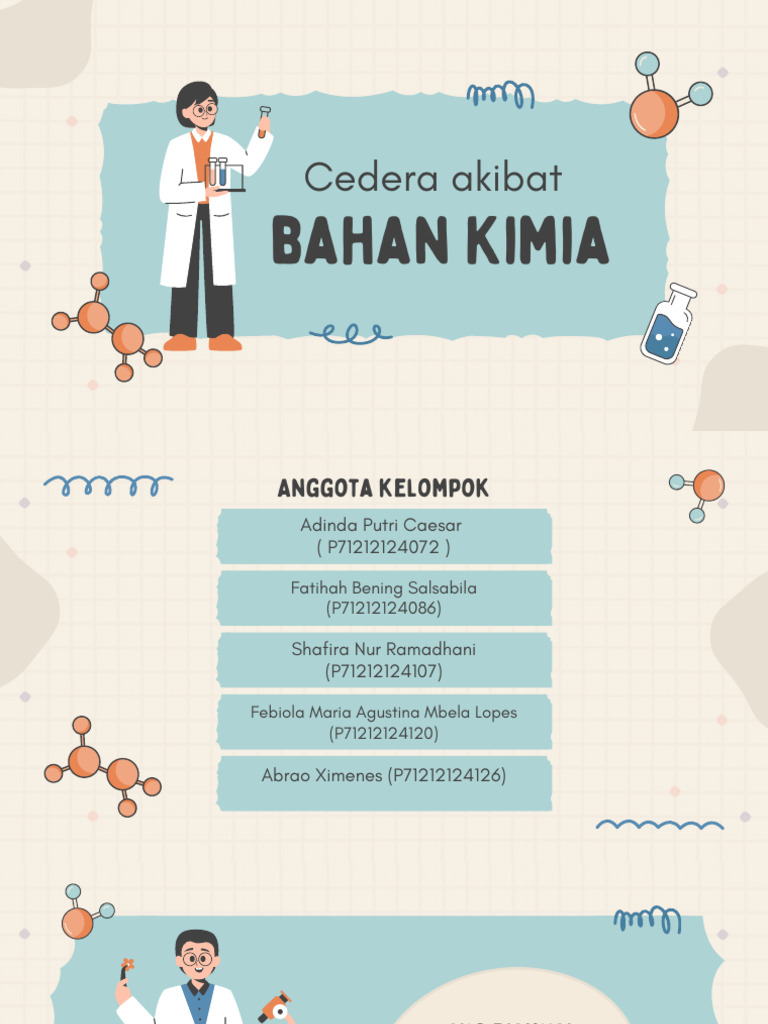 Kel 7 Patologi - Cedera Akibat Bahan Kimia | PDF