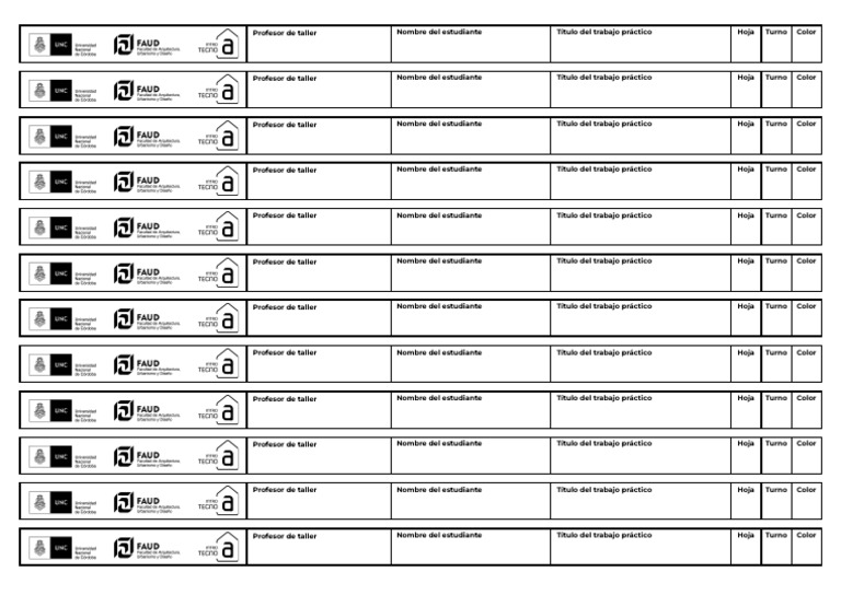 Base - Rotulos A3 | PDF