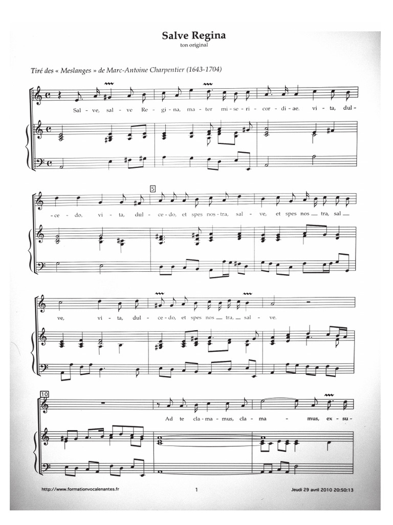 Salve Regina | PDF