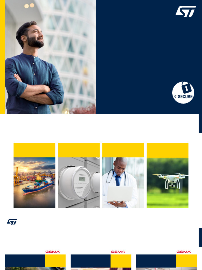 ST Secure Solutions Esim For Iot | PDF | Computer Science | Computer ...