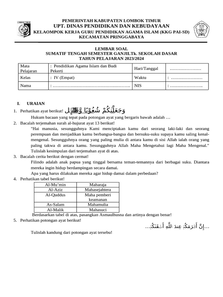 Filindo dan Perdamaian Antar Suku | PDF