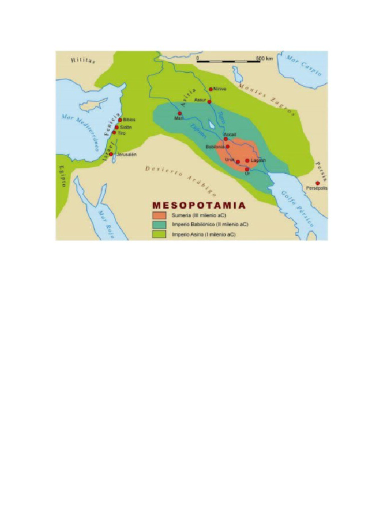 Mapa de Mesopotamia | PDF
