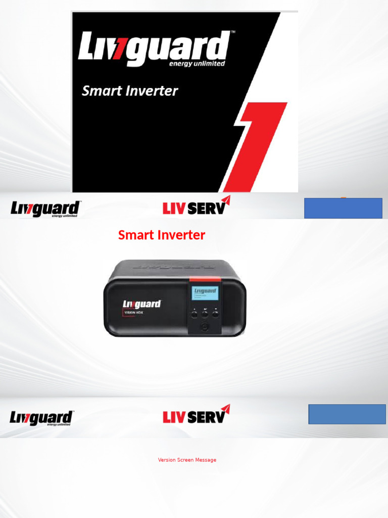 Livguard Smart Inverter User Guide | PDF | Mains Electricity | Power ...