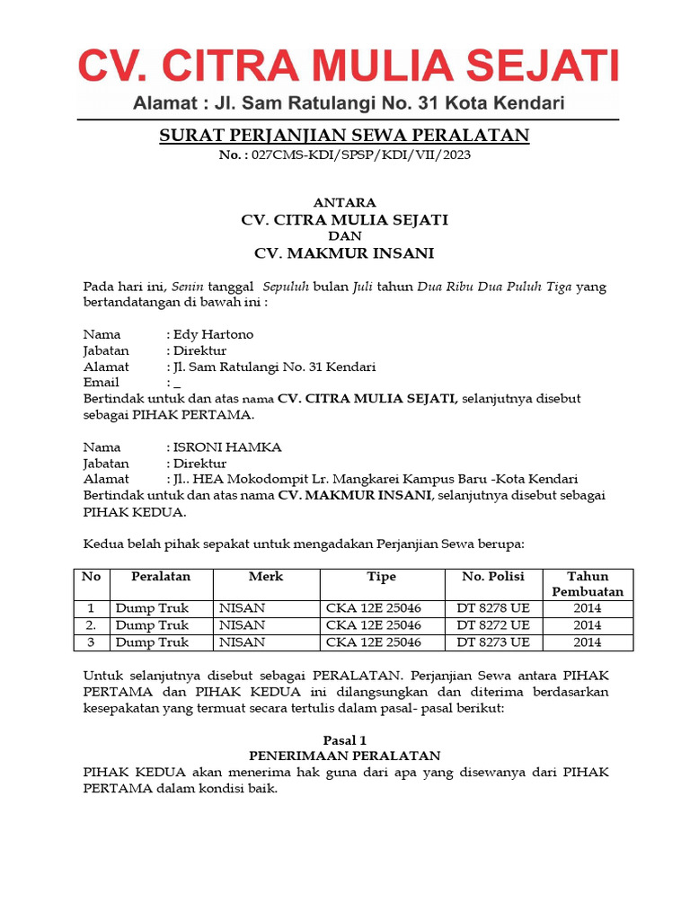 SPSP Dump Truk | PDF