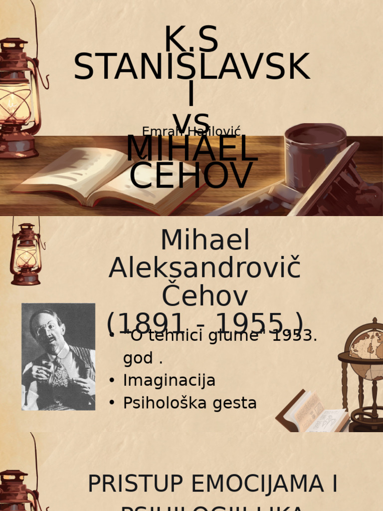 K.S Stanislavski Vs Mihael Čehov - 20250511 - 124412 - 0000 | PDF