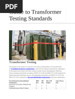 CCVT and CC - Instruction Manual | PDF | Capacitor | Transformer