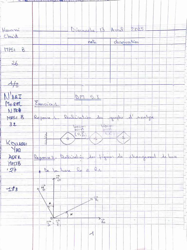 N'Dri Morel Nteh. Kouassi Christ D'avila. Kouassi Yao Aser | PDF