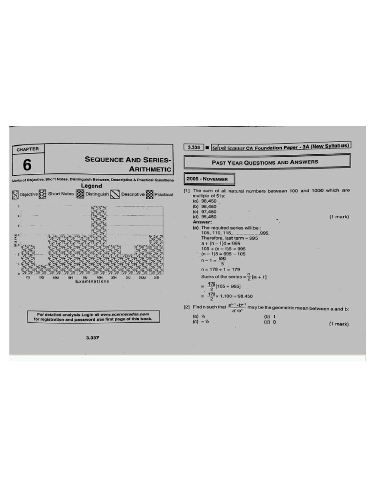 Sequence and Series | PDF