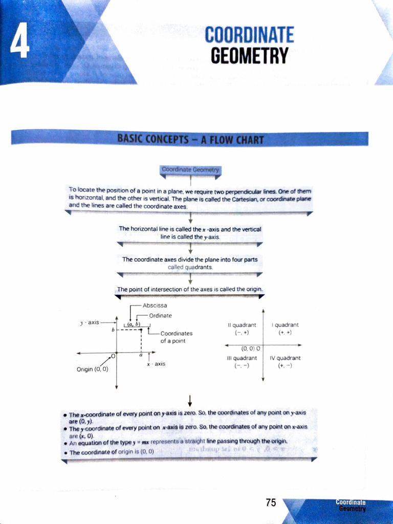 Coordinate Geometry Basics Explained | PDF | Cartesian Coordinate ...