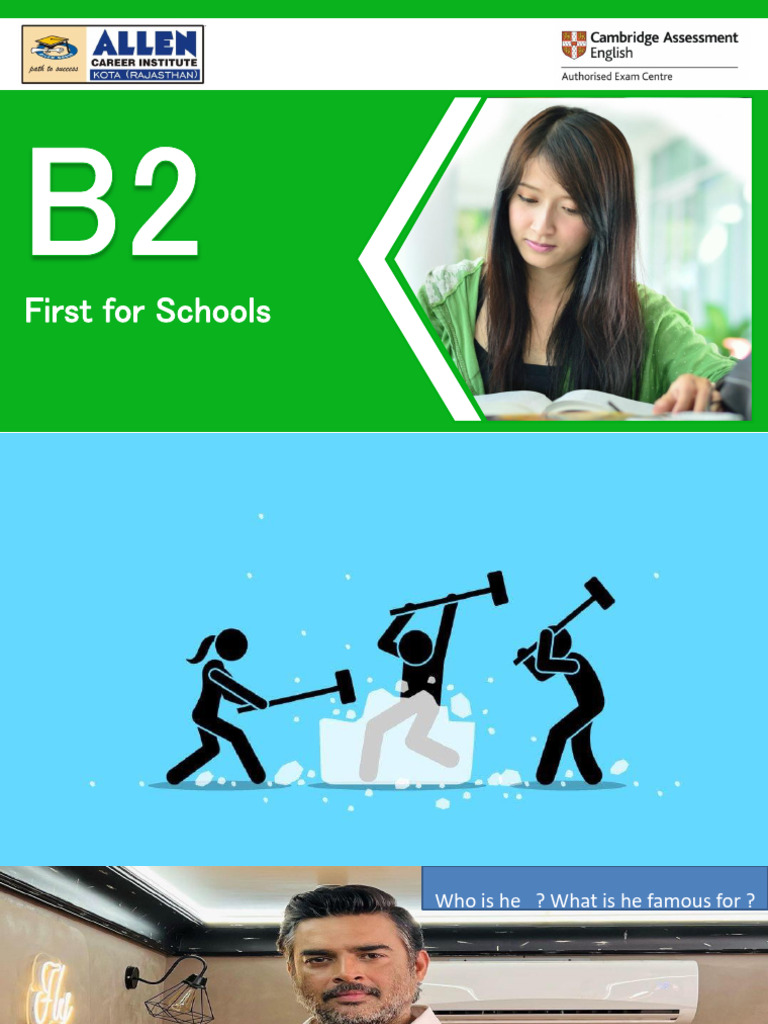 B2 FIRST - Let's Learn English Through Speech | PDF