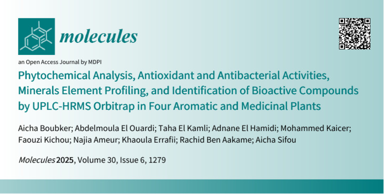 Article Banner MDPI Molecules-30-01279 | PDF