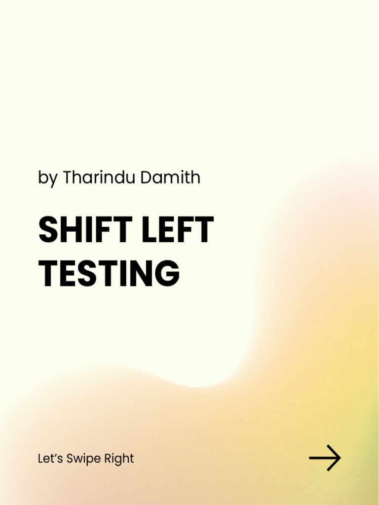 Shift Left | PDF
