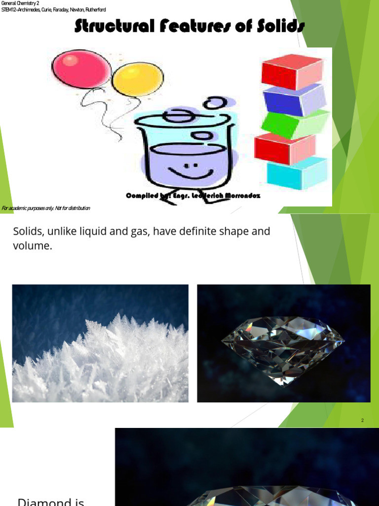 [4] GC2_Structural Features of Solids | PDF | Solid | Ductility