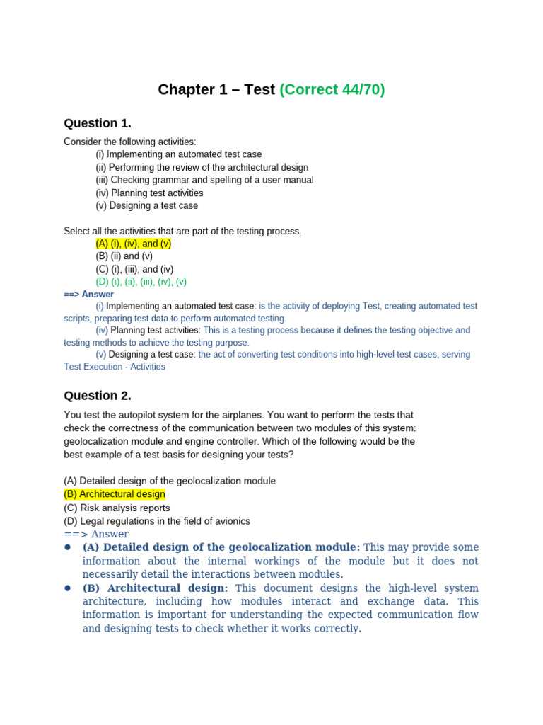 ISTQB Test Process Overview | PDF | Software Testing | Software Development