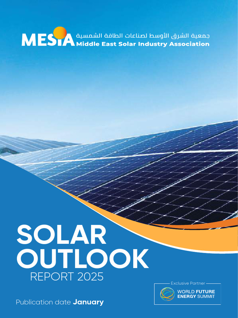 MESIA Solar Outlook Report 2025 - Low-Compressed | PDF | Photovoltaics | Solar Power