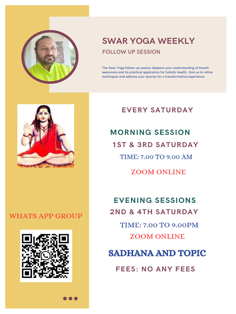 Swar Yoga Follow Up | PDF