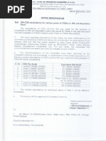 Revised Equivalency CDA Vis-A-Vis IDA Pay Scale Policy Circular No 1-3 ...