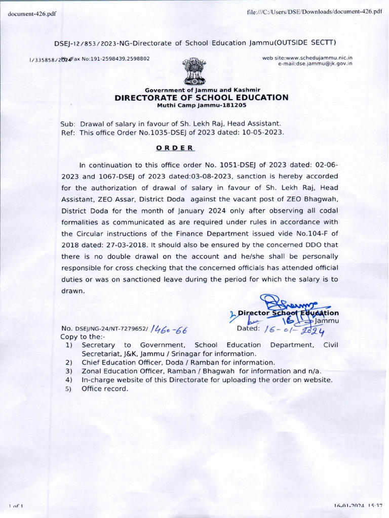 Dsej 18 01 2024 | PDF