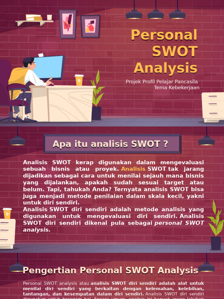 analisis swot diri sendiri | PDF