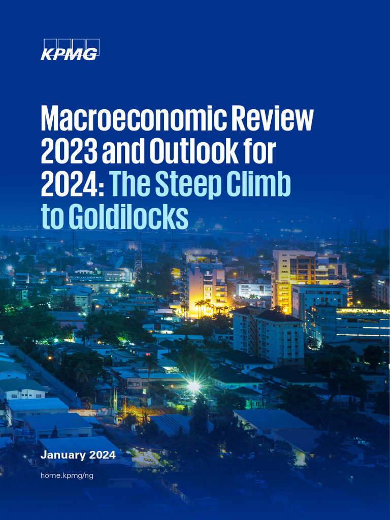 Macroeconomic Review 2023 and Outlook For 2024 | PDF | Inflation ...