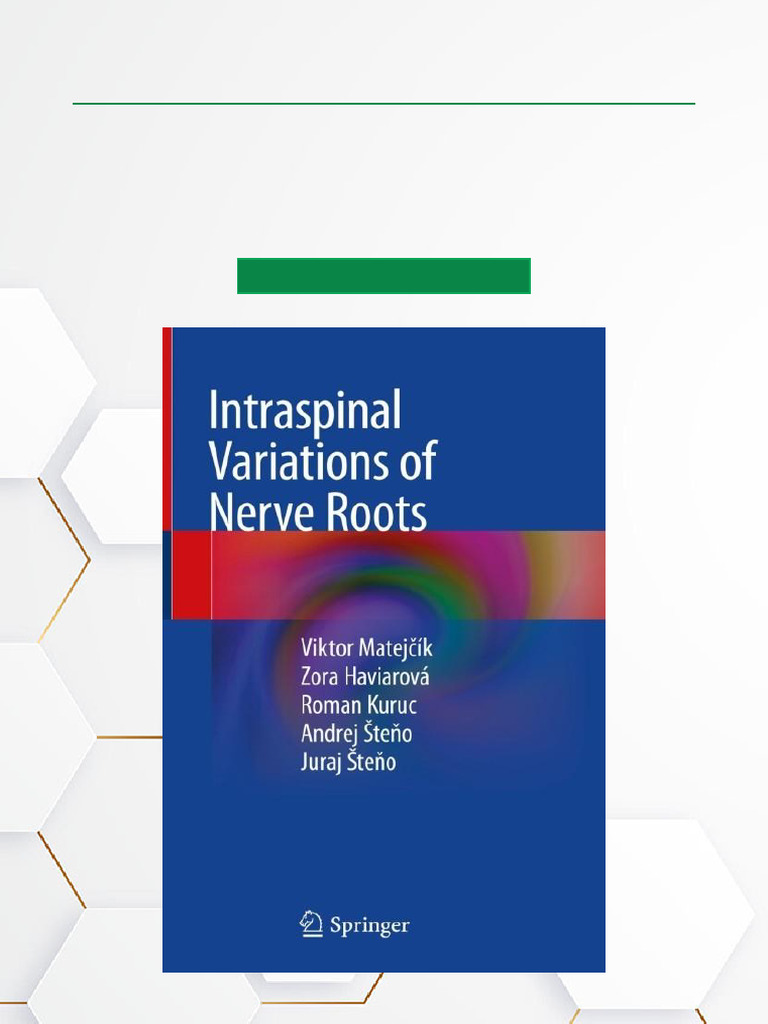 Intraspinal Variations of Nerve Roots Premium Ebook Download | PDF ...