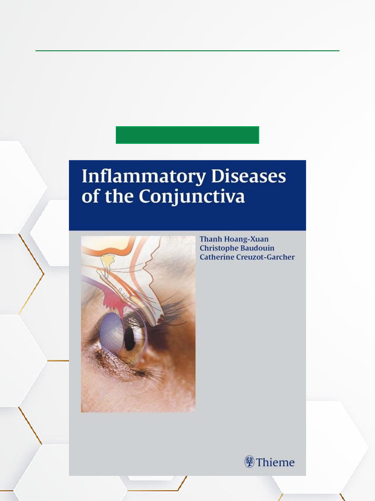Inflammatory Diseases of the Conjuctiva, 1st Edition Final Version ...
