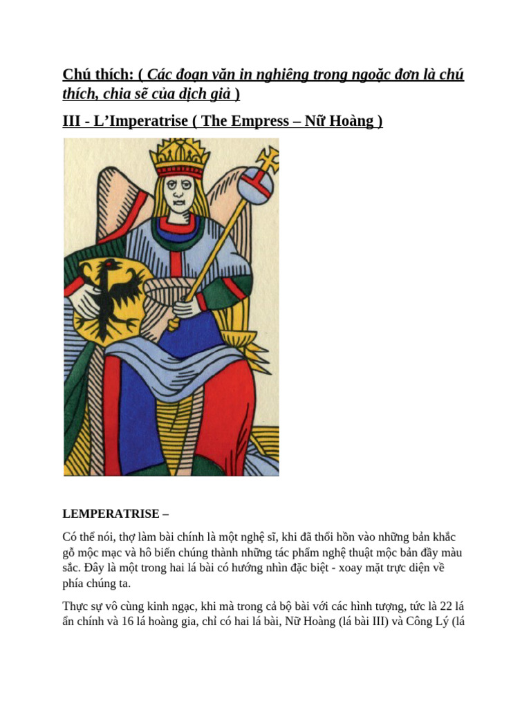 THE EMPRESS III | PDF