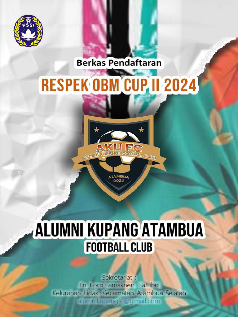 Final Berkas Pendaftaran - Respek Obm Cup Ii 2024 | PDF