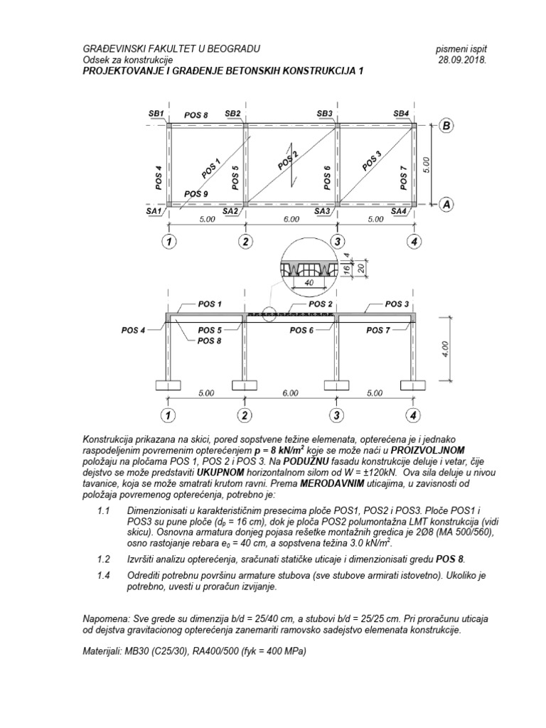 Primeri Ispitnih Rokova | PDF