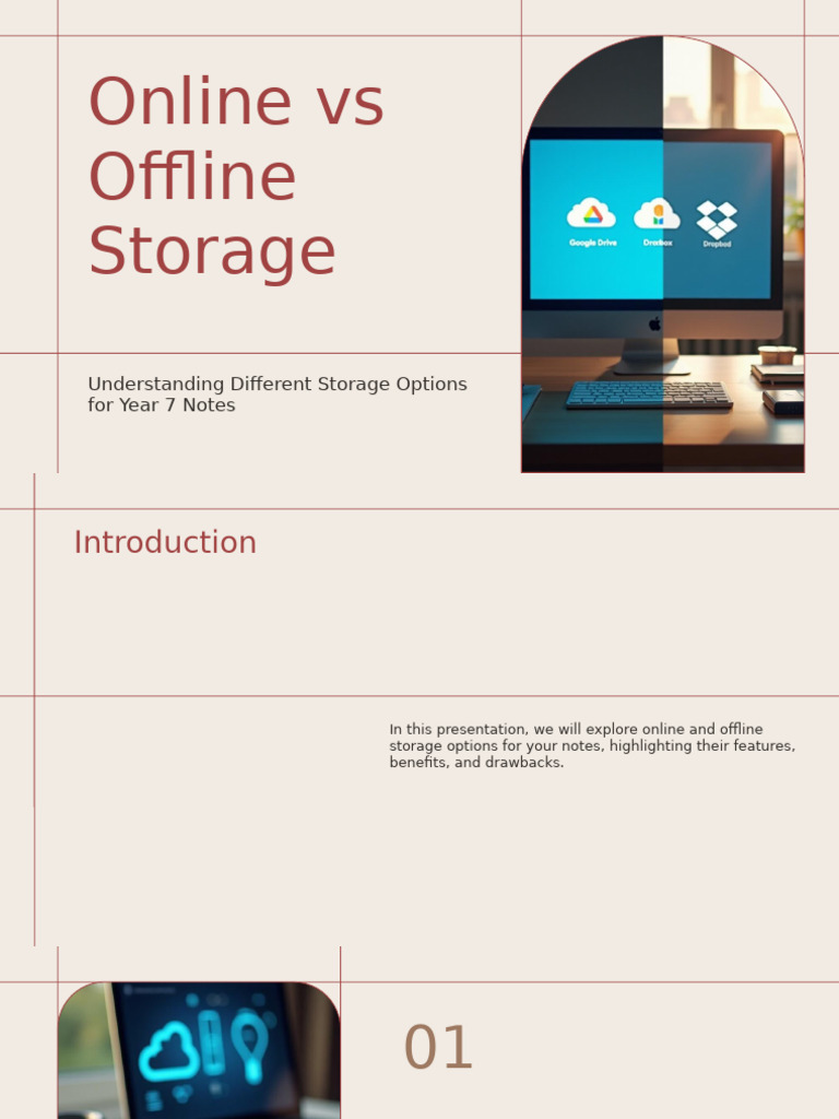 Online vs Offline Storage | PDF | Computer Data Storage | Internet