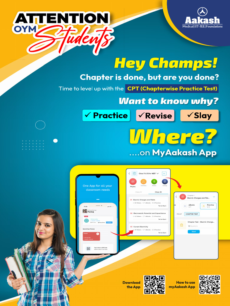 Chapter-Wise Practice Tests Poster 2025 | PDF