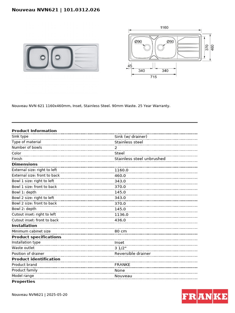 Product Sheet 101.0312.026 | PDF