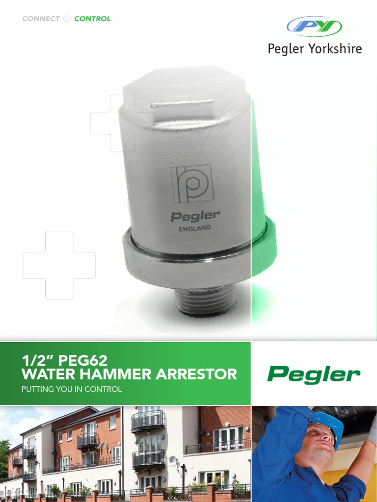 Pegler Water Hammer Arrestor v2 | PDF | Valve | Pipe (Fluid Conveyance)