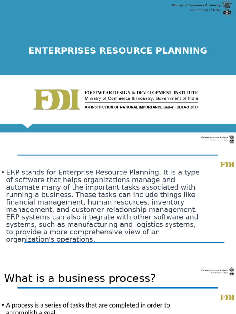 Enterprises Resource Planning | PDF | Enterprise Resource Planning | Databases