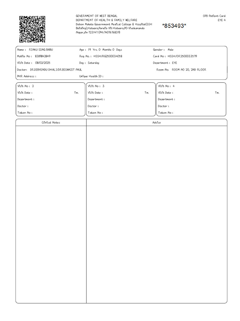 Onlinehmis - Wbhealth.gov - in OPDNewPatientReport - Aspx | PDF