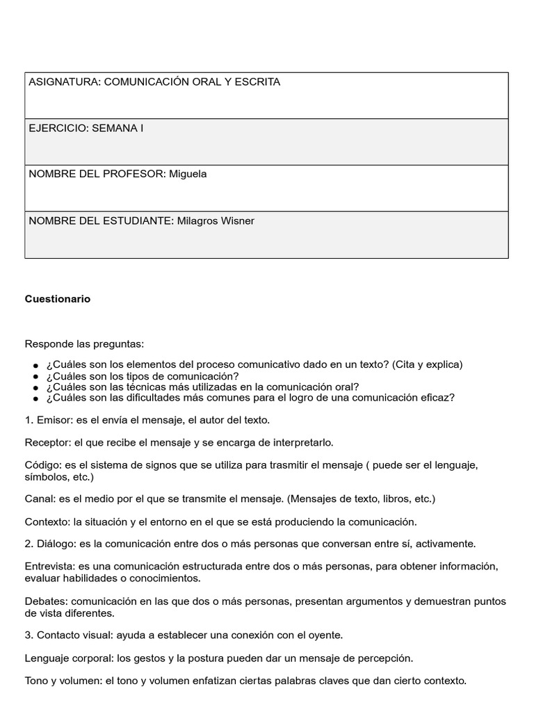 Semana I Ficha Comunicación Oral y Escrita-1 16318241.docx 20250507 ...