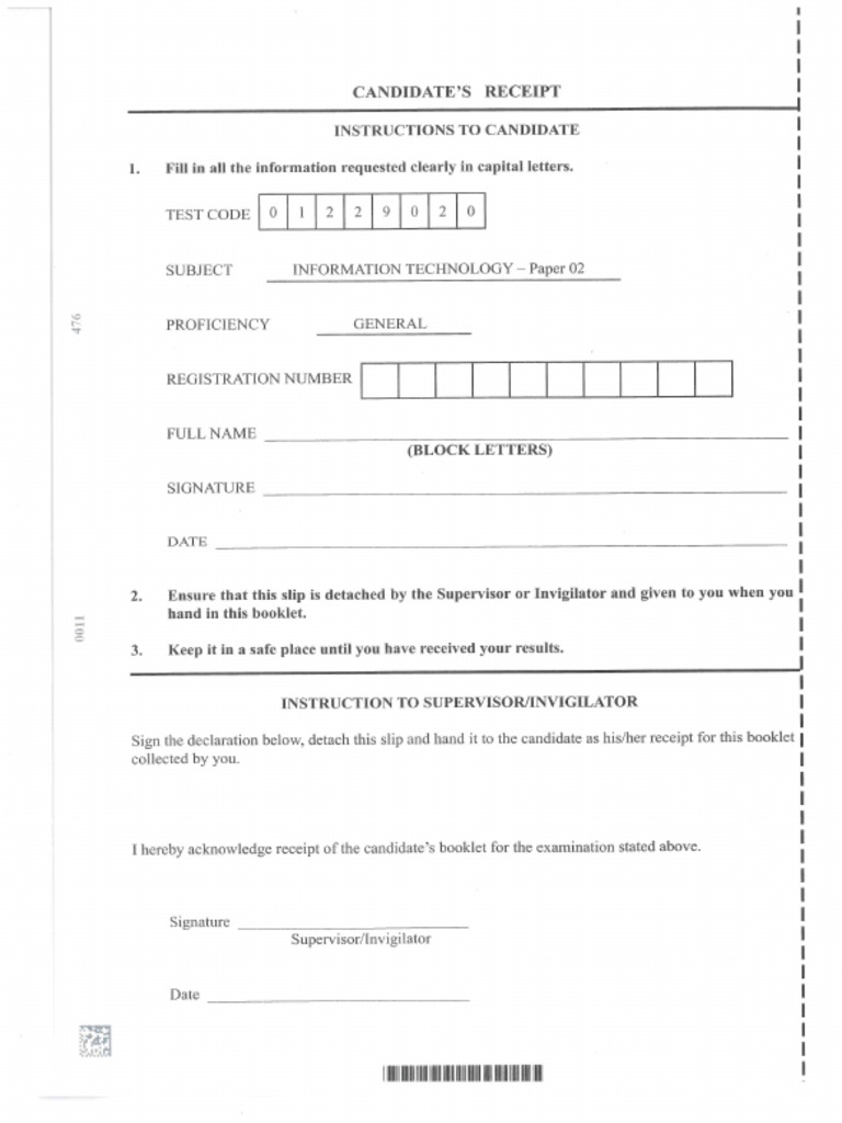 2024 CSEC Information Technology P2 Ans | PDF | Computer Network | Computer Virus
