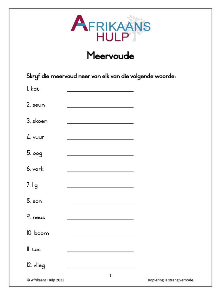 Meervoude and Memo 2 | PDF