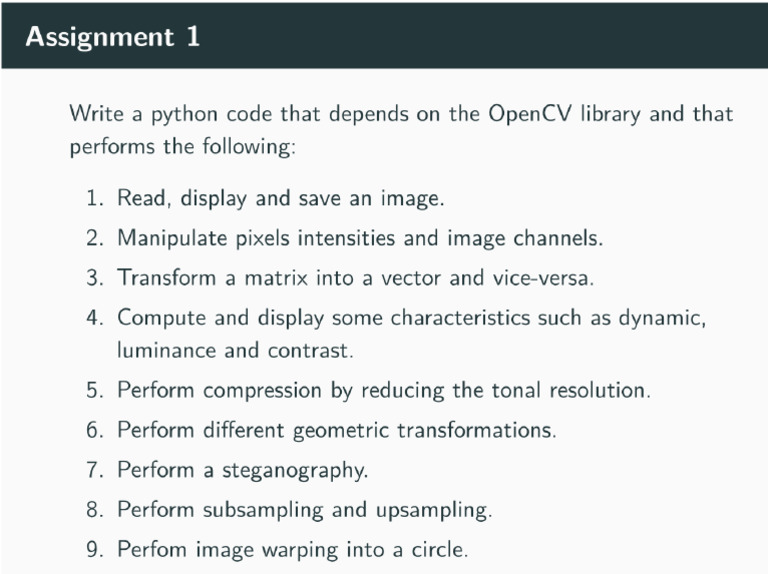 Assign 1 | PDF