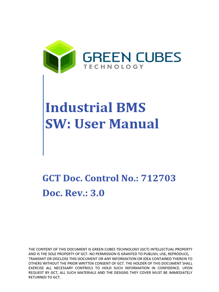 A3 Industrial - BMS-User - Manual 11 24 2021 | PDF | Computer File | Calibration
