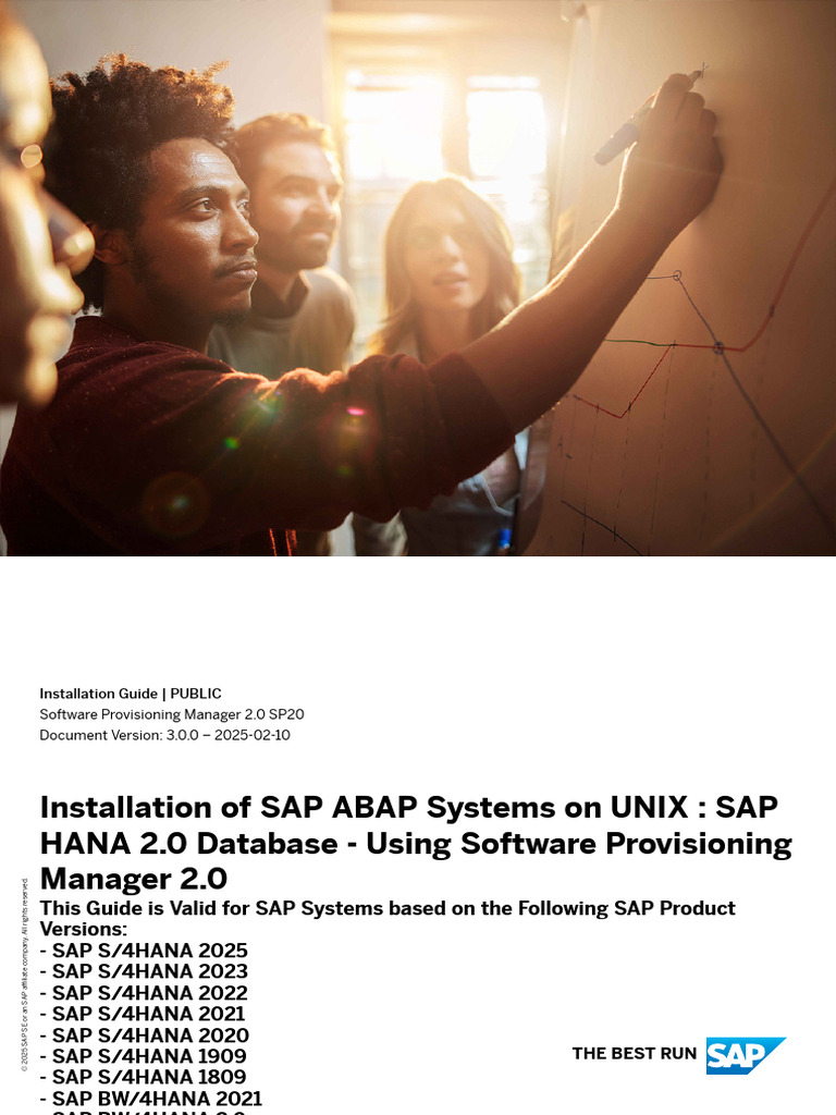 Installation Swpm20 Ux Abap Hana | PDF | Computer Engineering | Computing