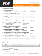 GRADE 8 SS GEOGRAPHY QUESTION PAPER 2024 | PDF | Latitude | Geography
